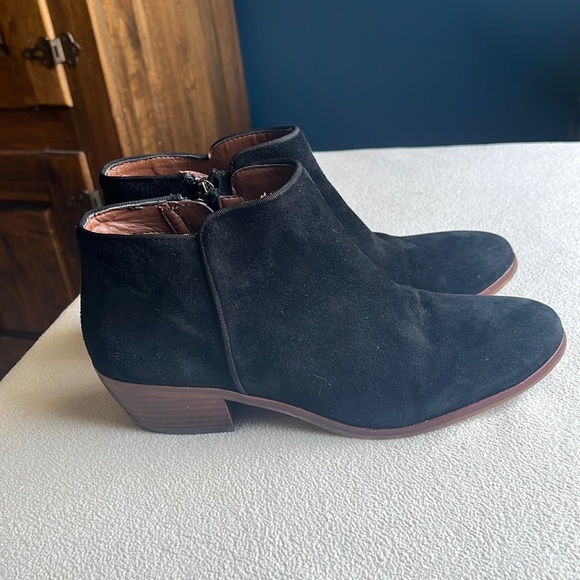 Sam Edelman | Shoes | Sam Edelman Black Suede Ankle Booties Petty Size ...